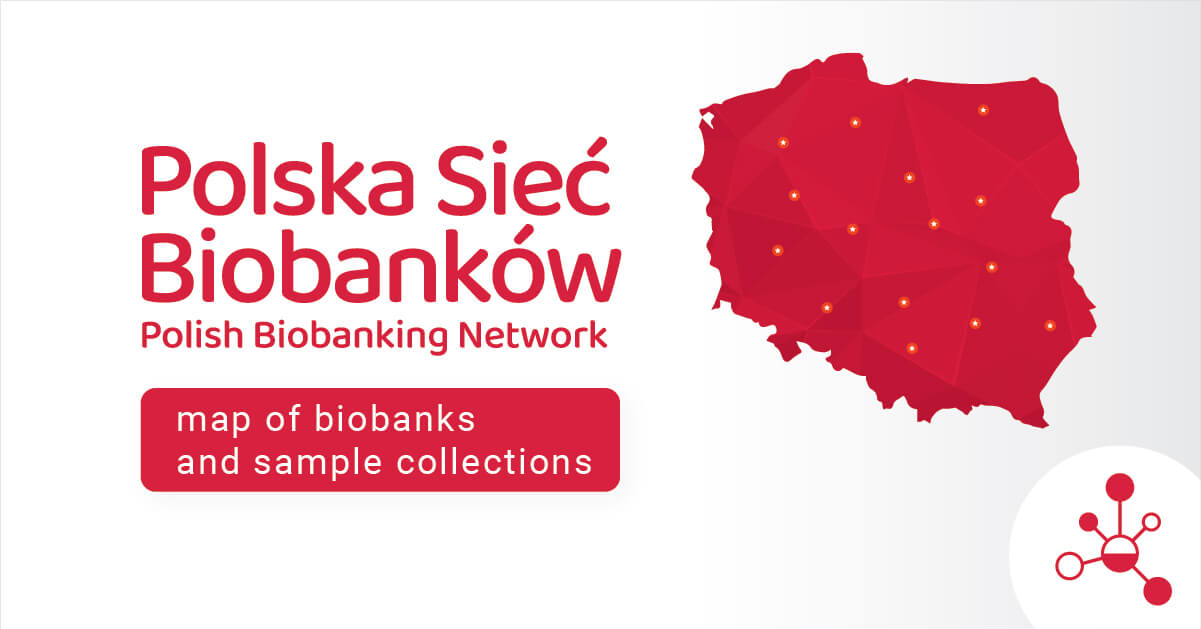Map of biobanks and collections of samples associated with the Polish ...